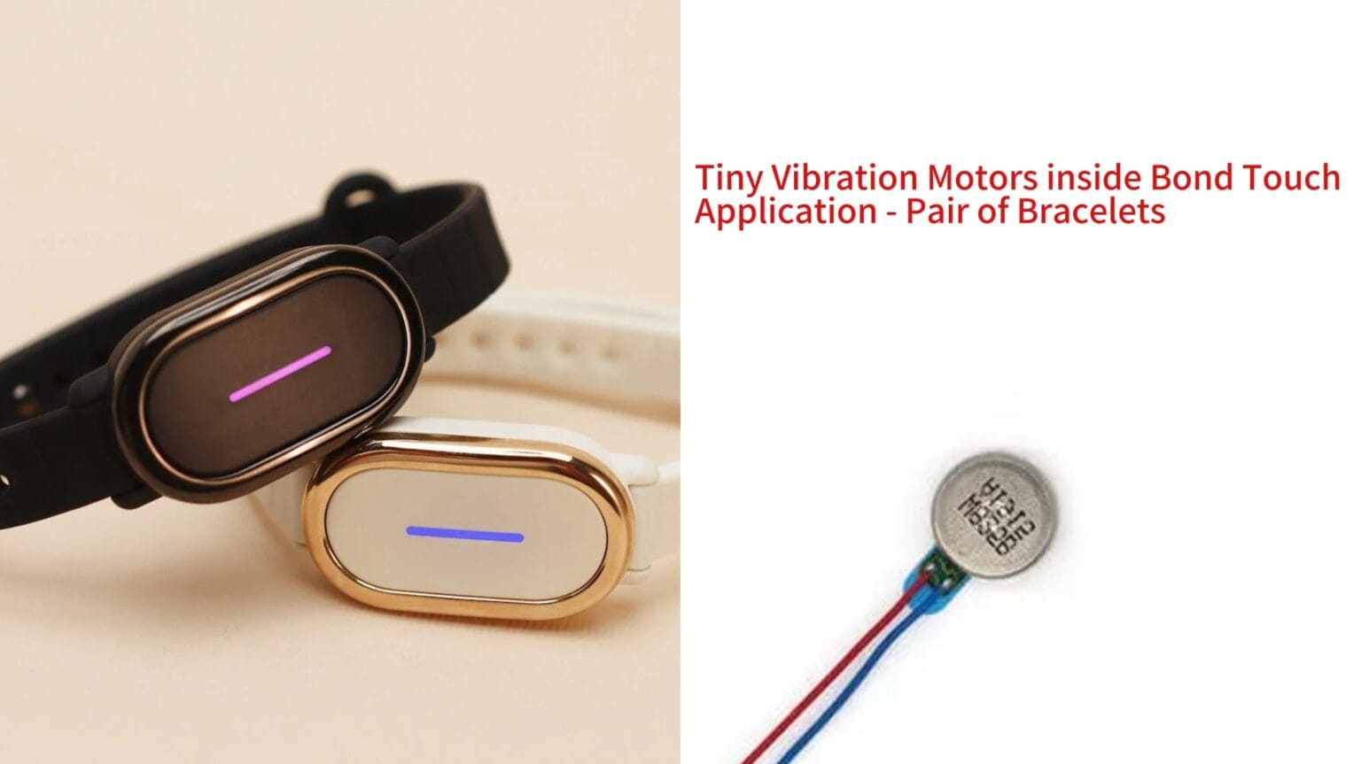 9mm BLDC Coin Vibration Motor - 3.4mm Type TSL-WS0934