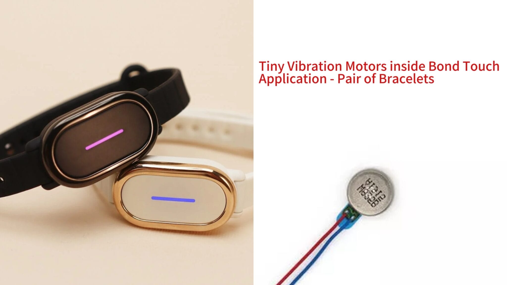 9mm BLDC Coin Vibration Motor - 3.4mm Type TSL-WS0934