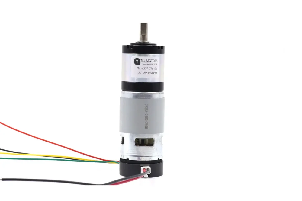 High Torque Output Planetary Gear Motor with Encoder