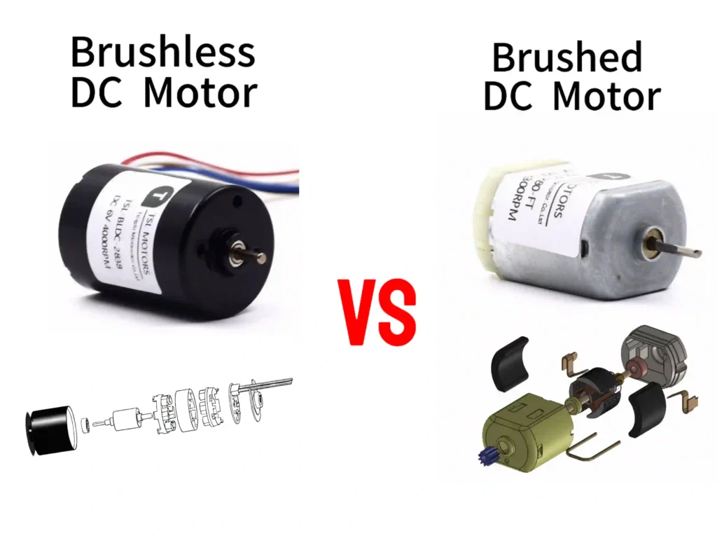 Brushless DC vs Brushed motor： Making the Right Choice