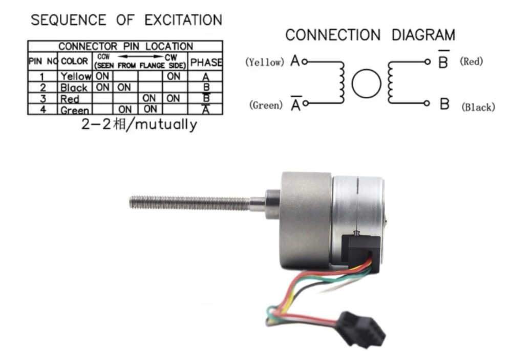 High Torque Brushless Electric Motor 35mm JGB37-35SM-M6