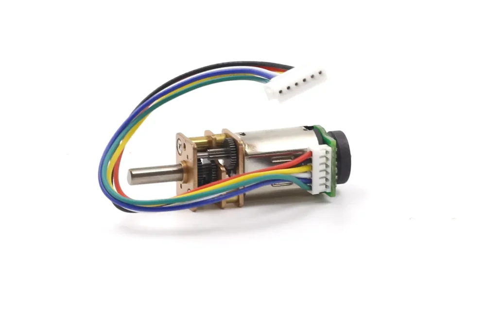 12V DC Gear Motor With Encoder 3ppr (12cpr) magnet encoder