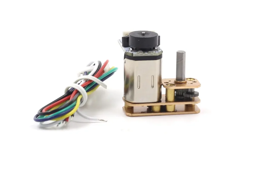 Micro DC Geared N20 Motor Encoder 3V|Flat Spur Gear Motor