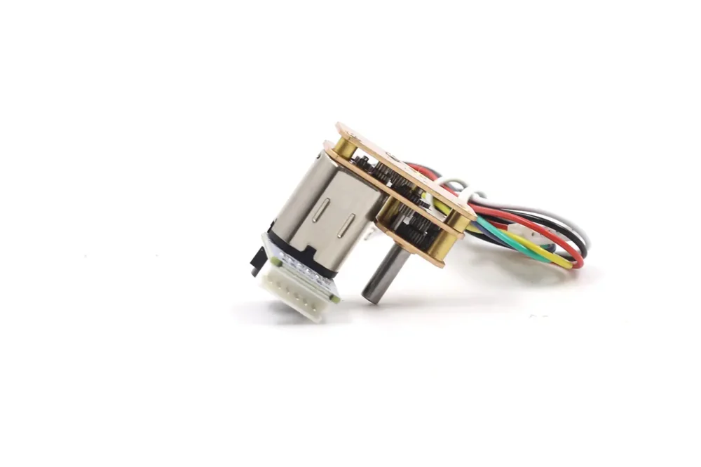 Micro DC Geared N20 Motor Encoder 3V|Flat Spur Gear Motor